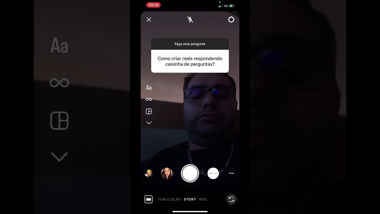 Como criar reels respondendo caixinha de perguntas?