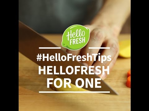 #HelloFreshTips - How to use HelloFresh for one