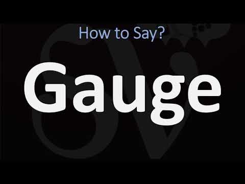 How to Pronounce Gauge? (2 WAYS!) UK/British Vs US/American English Pronunciation