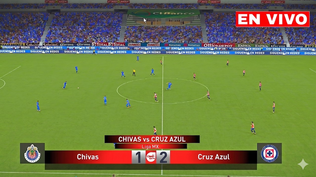 🔴EN VIVO : CRUZ AZUL VS CHIVAS | SEMIFINAL LIGA MX CLAUSURA 2026 | PES 2021 SIMULATION GAMEPLAY