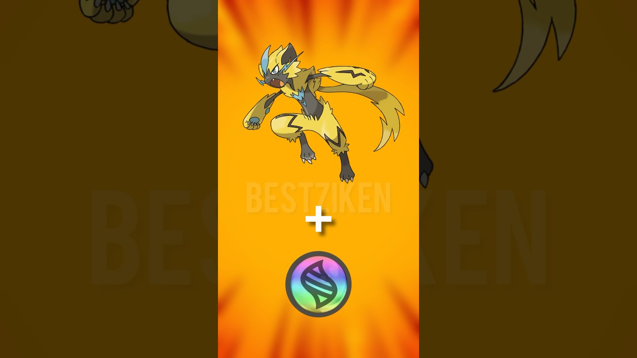 What if zeraora got MEGA Evolutions? #pokemon