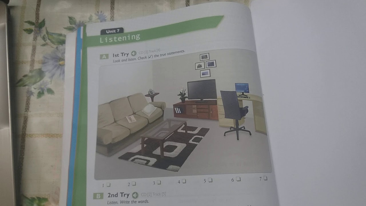 Unit 7 Listening test