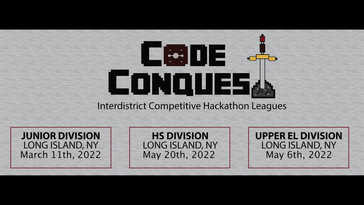 Code Conquest - Upper Elementary Hackathon Division