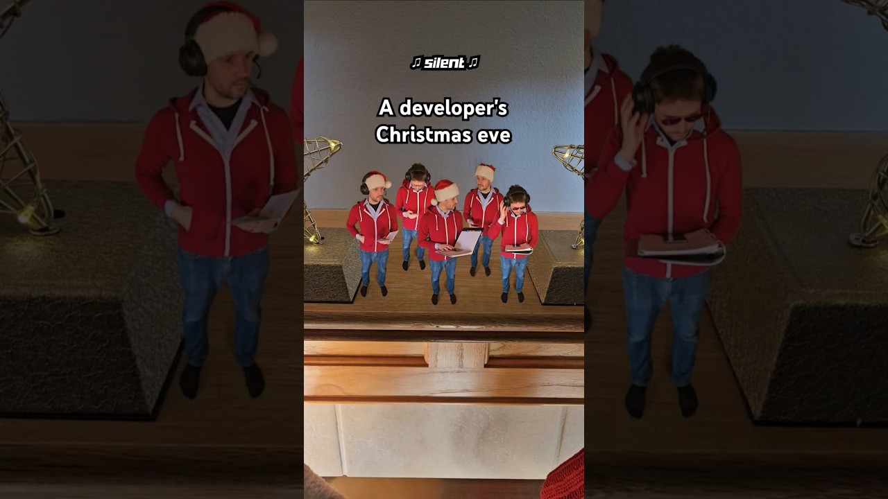 A Developer's Christmas Eve #shorts #developer #coding #programmerhumor