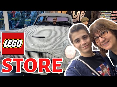 I Visited The World's BIGGEST LEGO Store... (Feat. Grandma Brit)