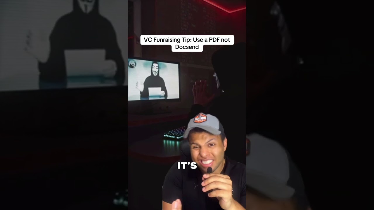 Use PDF Files for pitchdecks not docsend #startups #venturecapital #investing #tech #finance
