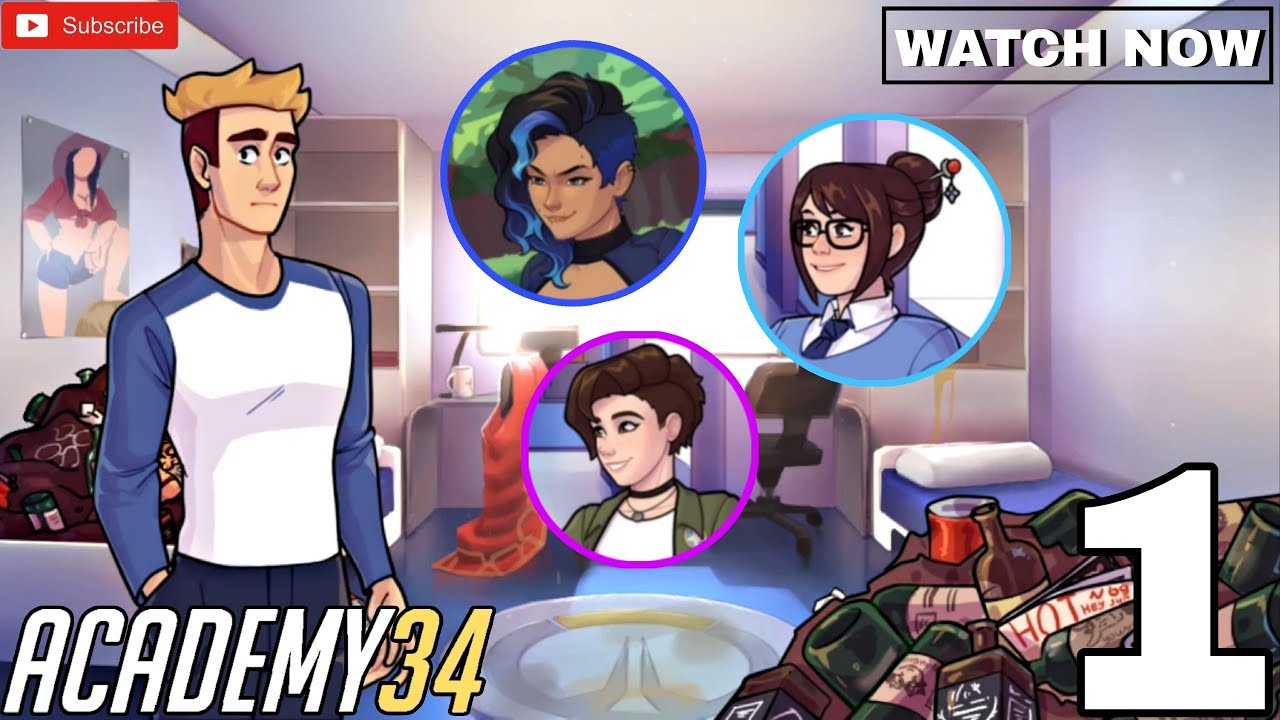 Academy34 Walkthrough Gameplay - Ep.1 || Tips And Guide Gameplay