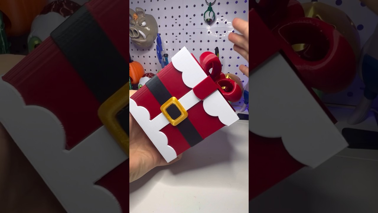 3D Printed Santa Box