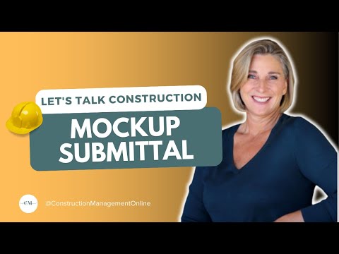 MOCK UP SUBMITTAL | LET'S TALK CONSTRUCTION