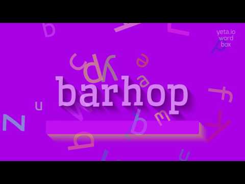 How to say "barhop"! (High Quality Voices)