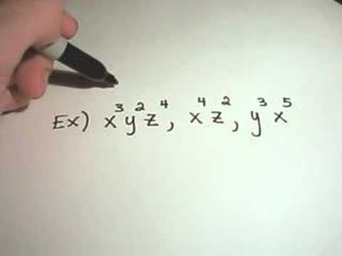Finding the Greatest Common Factor, GCF