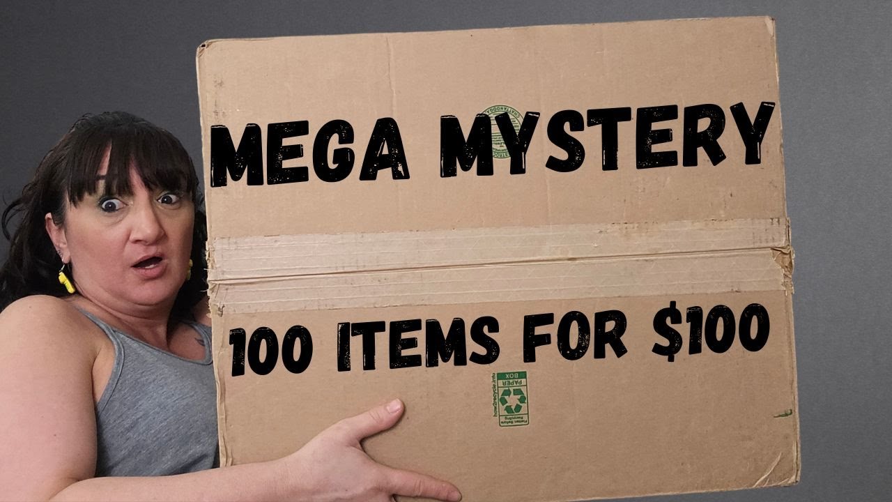 Mega Mystery Box | 100 Items For $100 | Super Score!