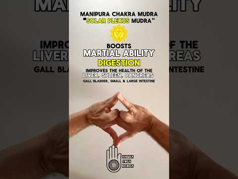 Manipura Chakra Yoga Mudra | Benefits | Solar Plexus Mudra | Filled with Jewels | Hand Gesture