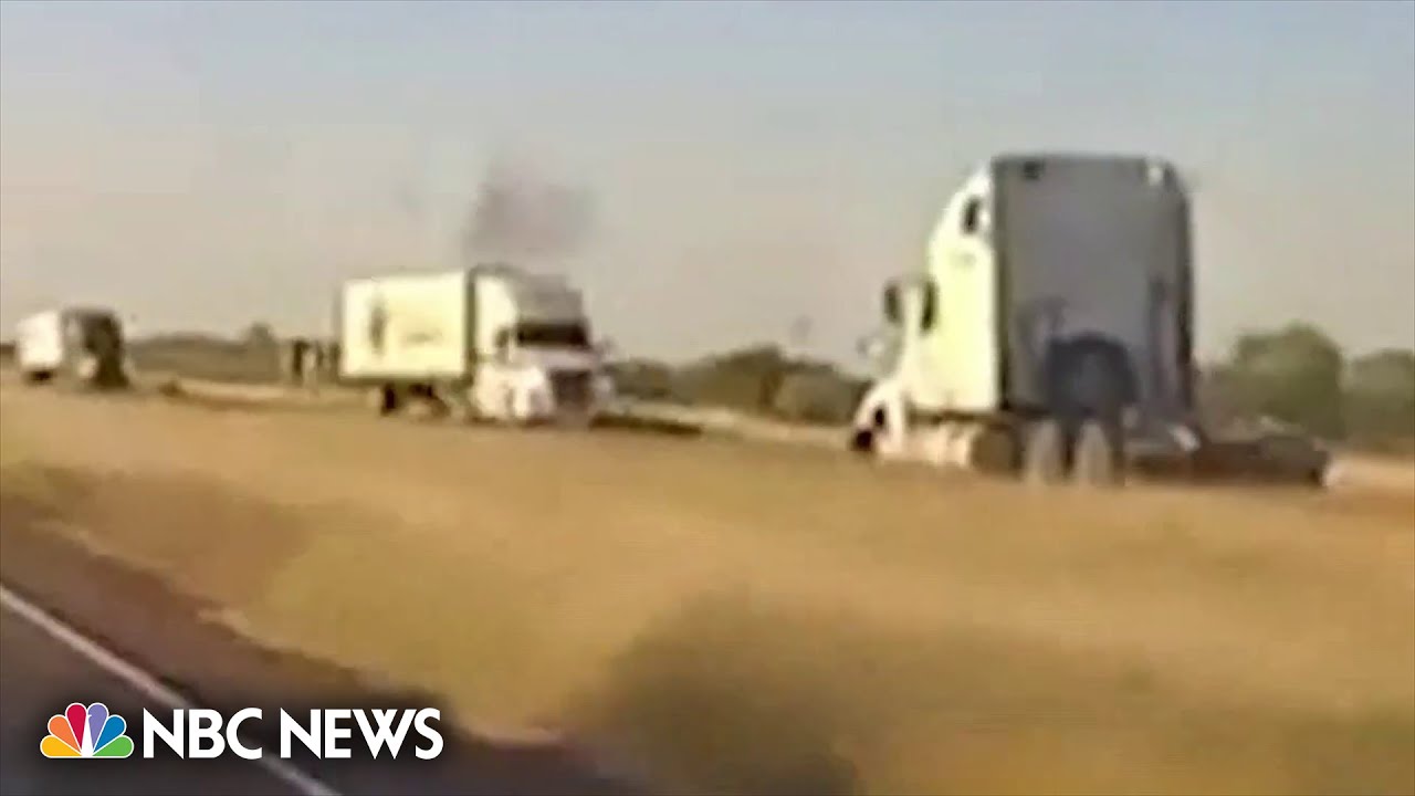 Texas state troopers catch human smuggler in high-speed chase
