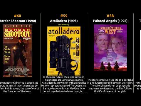 Top 100 Western Movies of the 1990s