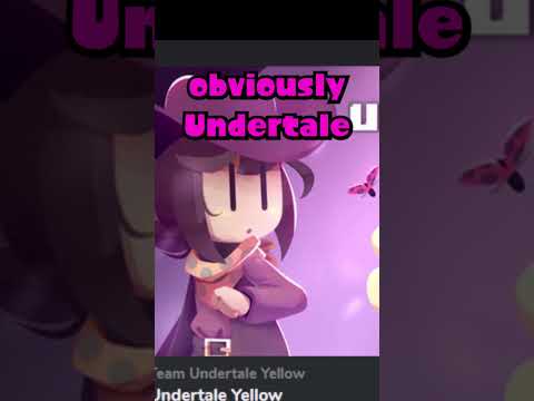 Undertale Yellow's Secret Game