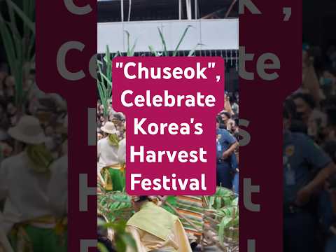 "Chuseok" Celebrate Korea's Harvest Festival! #Chuseok #KoreanFestival #HarvestFestival #Tradition