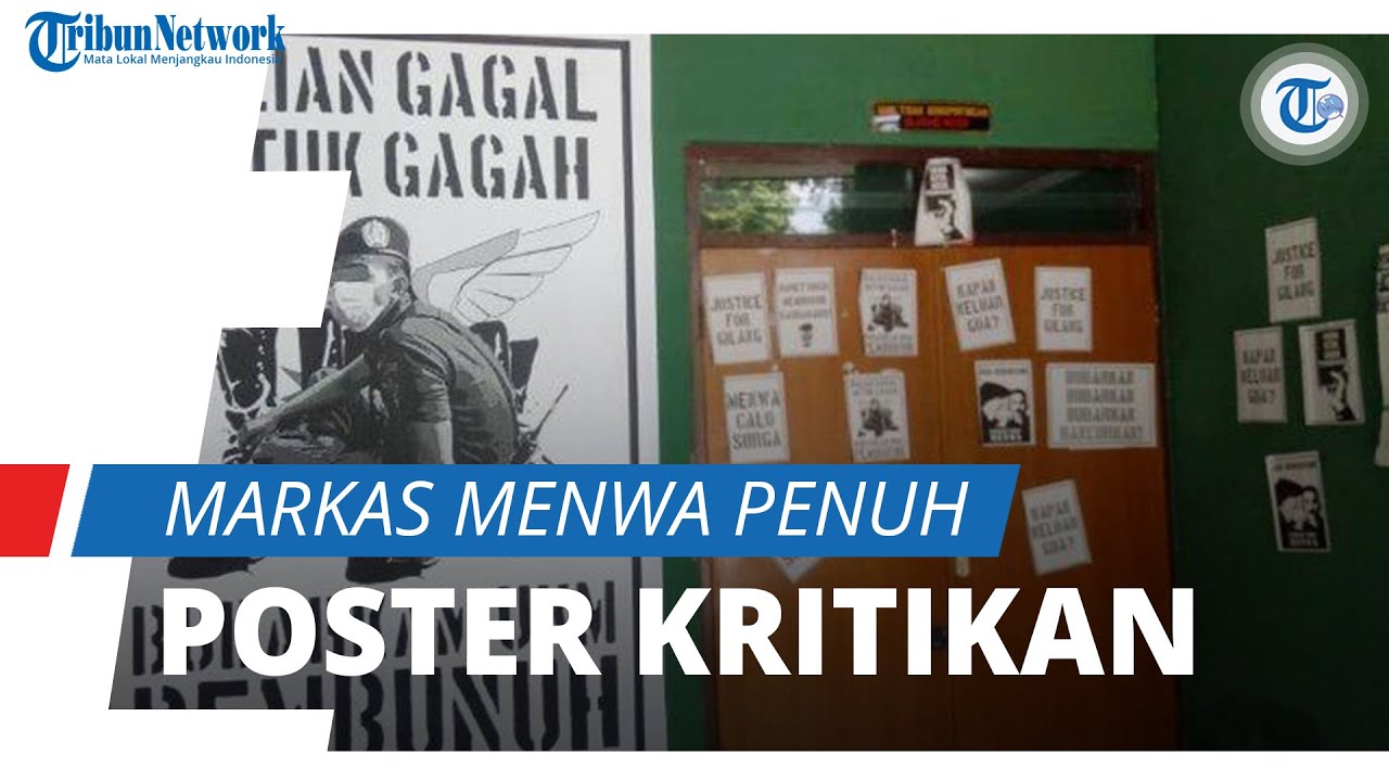 Resmi Dibekukan, Markas Menwa Tak Ada Aktivitas dan Penuh Poster ...