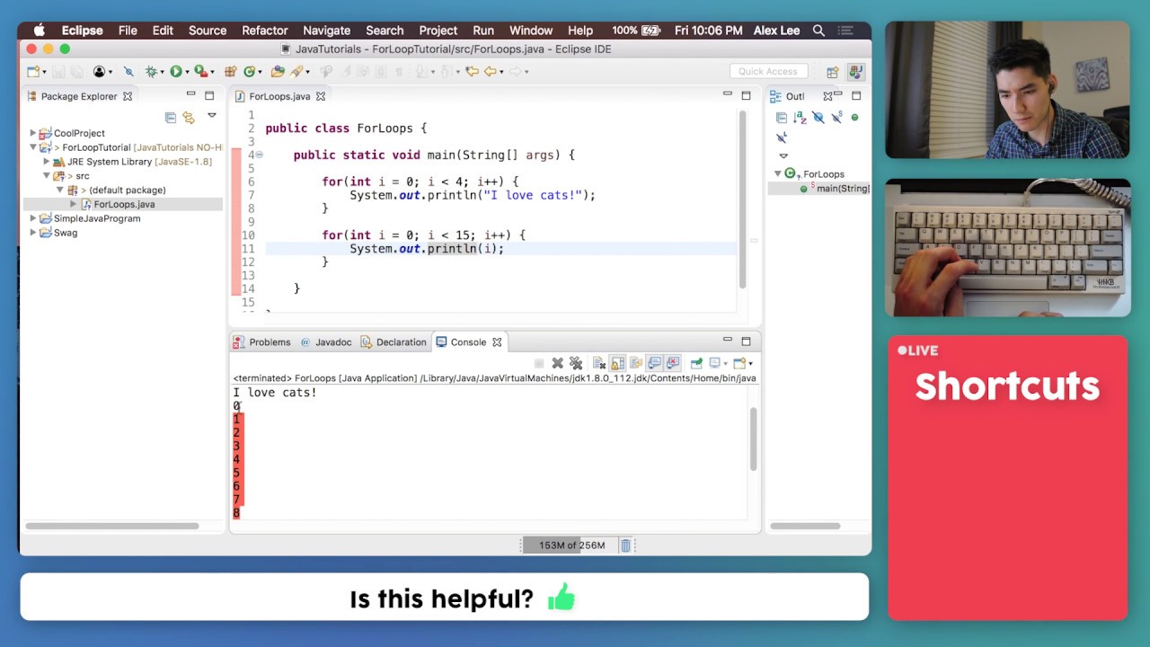 For Loop Java Tutorial #23