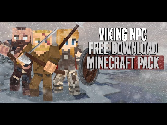 Custom Model NPC Vikings (Works with all Skins) [Free Download ...