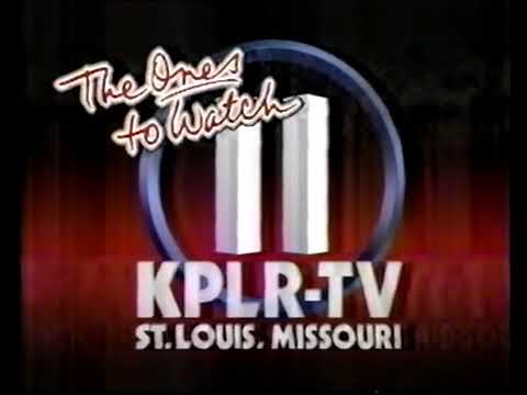 KPLR (Independent, Now The CW) Station ID 1985 "The One's To Watch"
