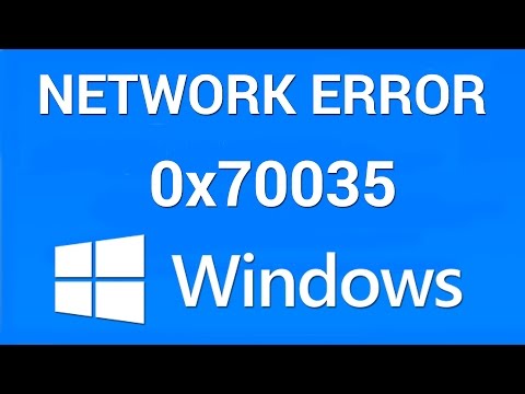 How to Fix Network Path Not Found Error 0x80070035