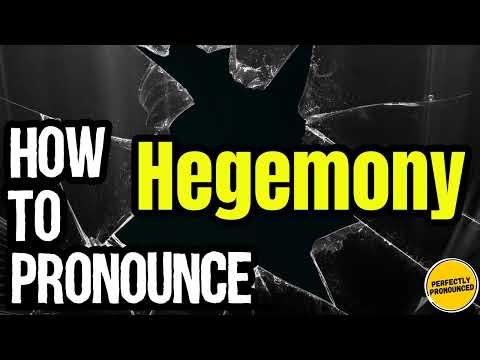 How To Pronounce Hegemony? (CORRECTLY) Meaning & Pronunciation