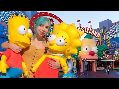 SIMPSONS CARNIVAL GAME WINS AT UNIVERSAL STUDIOS HOLLYWOOD