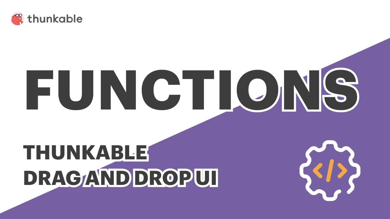 Functions in Thunkable