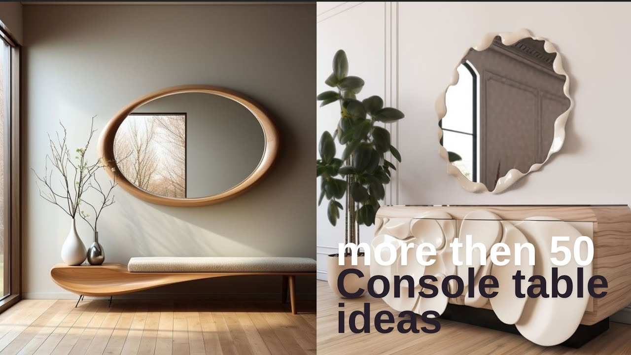 more then 50  best console table ideas