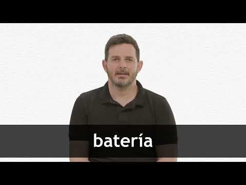 English Translation of “BATERÍA” | Collins Spanish-English Dictionary