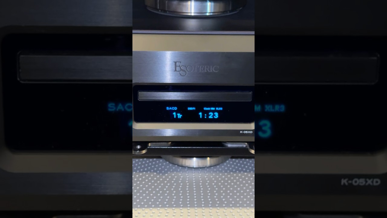 Esoteric K05XD & G05 Clock Make It In The Lab! #cdplayer #esoteric