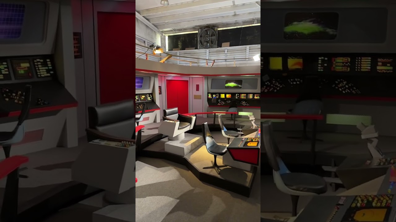 USS Enterprise Bridge, Original Series, Neutral Zone Studios Star Trek TOS #startrek