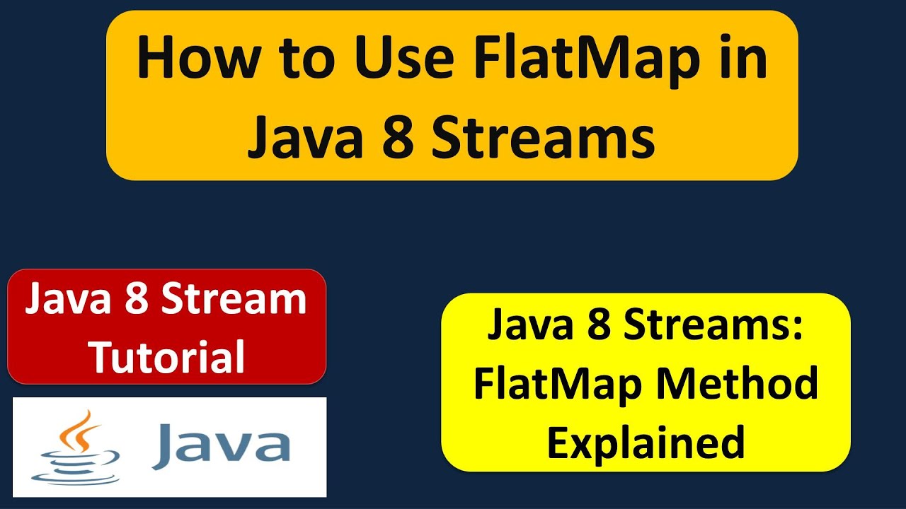 How to Use FlatMap in Java 8 Streams? | Java 8 streams tutorial | Java 8 streams