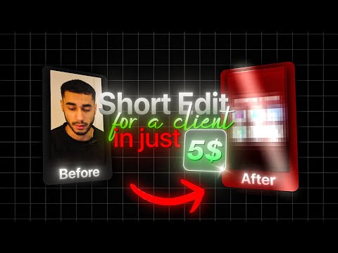 I Edited a Client's Short Video for Just $5! | After Effects & CapCut