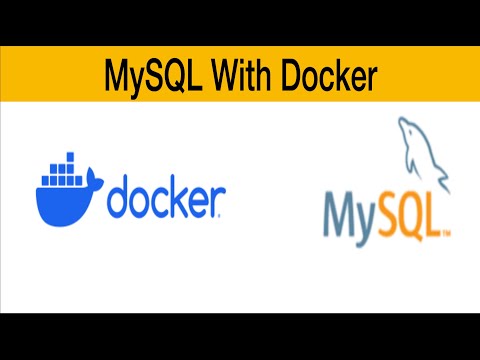Installing/Using MySQL Database Using Docker/Docker Desktop