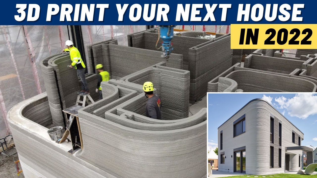 8 Amazing 3D Printed House Projects in 2021