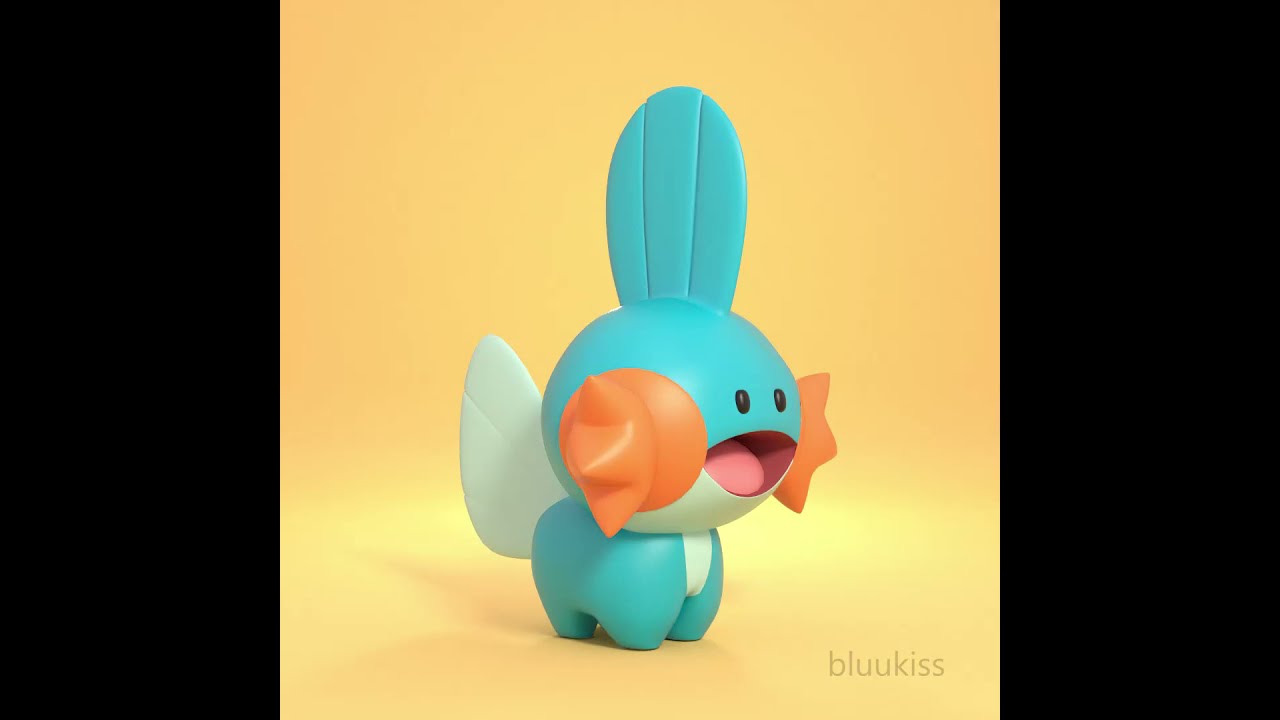 Mudkip 3D Model
