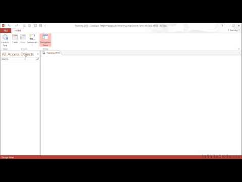 Microsoft Access 2013 Tutorial | Creating Your First Web App