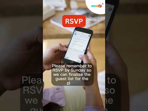 What does RSVP stand for? #shorts #acronyms