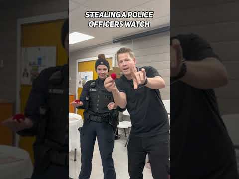 Stealing A Police Officers Watch 👮♀️