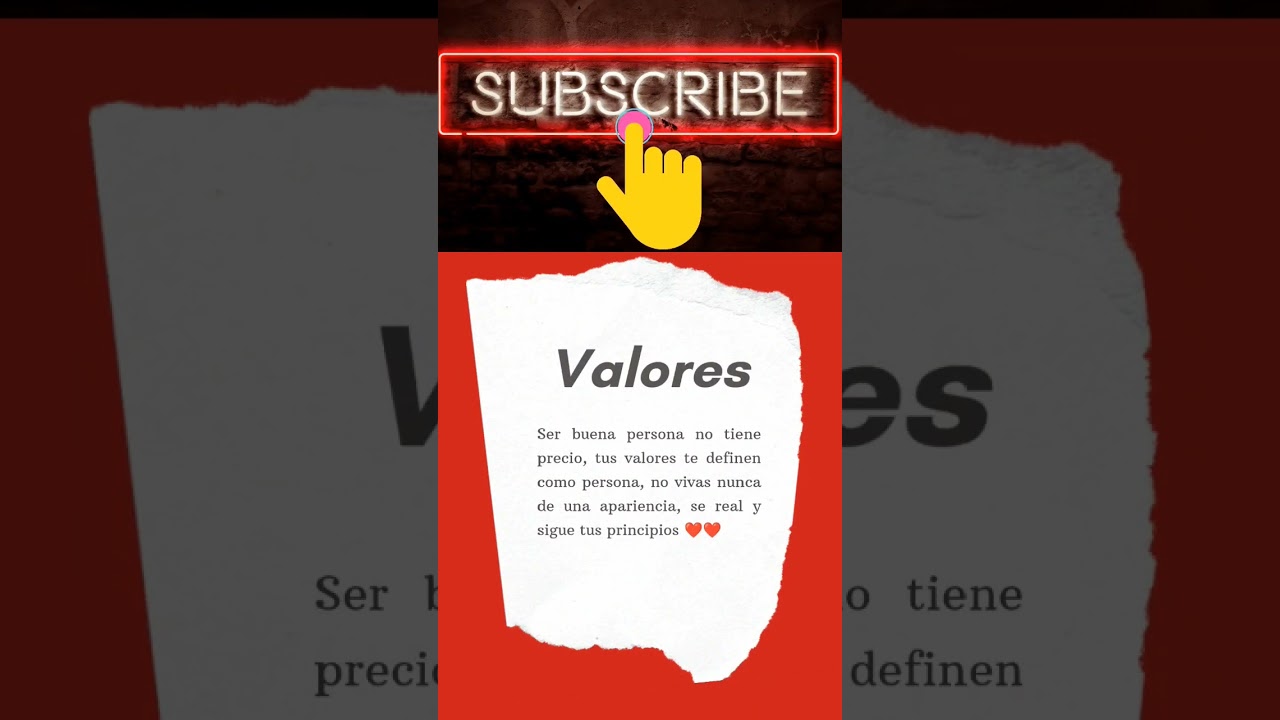 The importance of having values ​​will mark you for life. #shorts #youtube #values