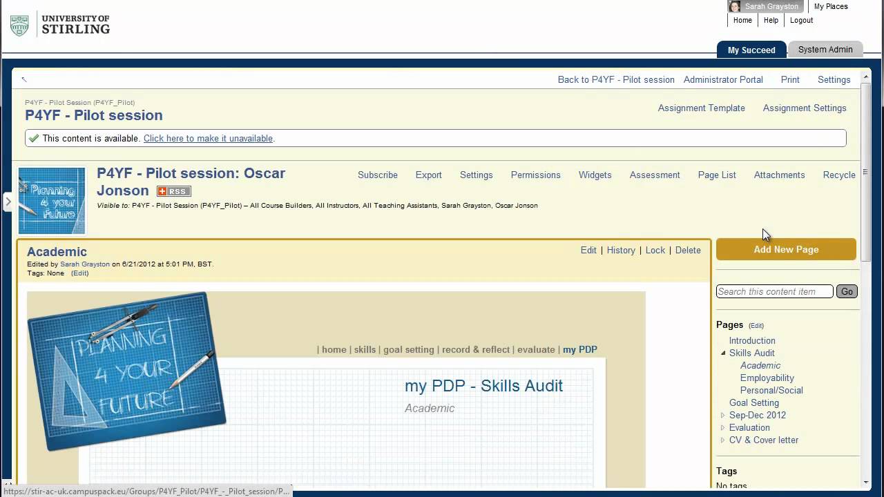 Skills Audit - Part 2