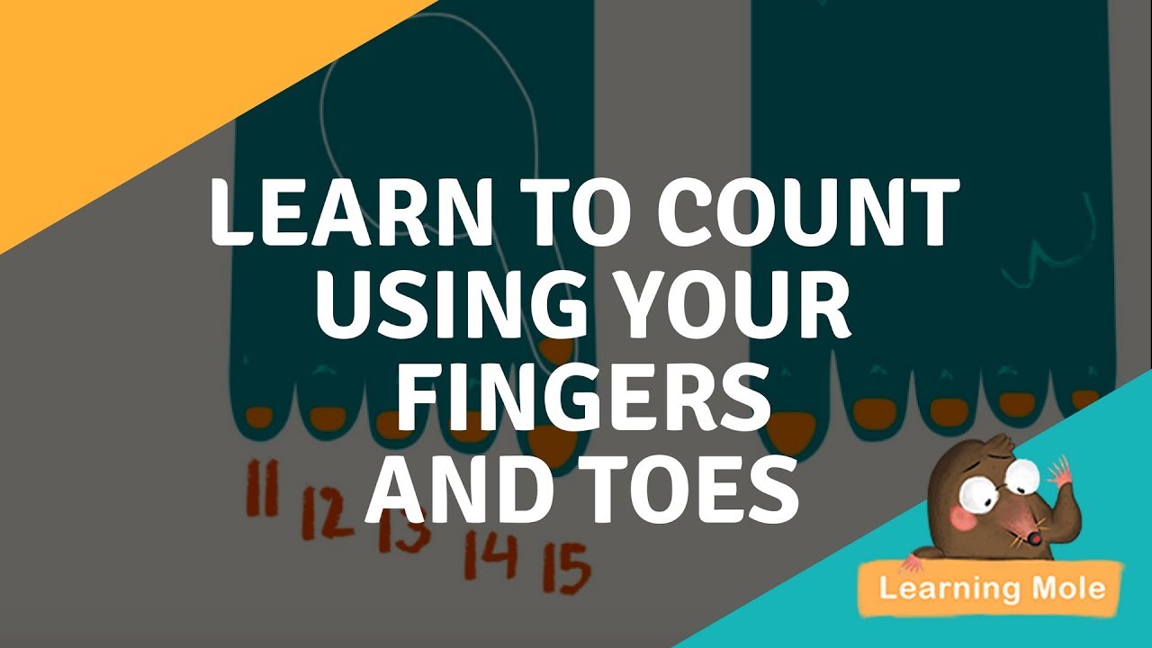 Learn to Count to 20 | Using Your Fingers and Toes | Counting for Kids | How to teach counting