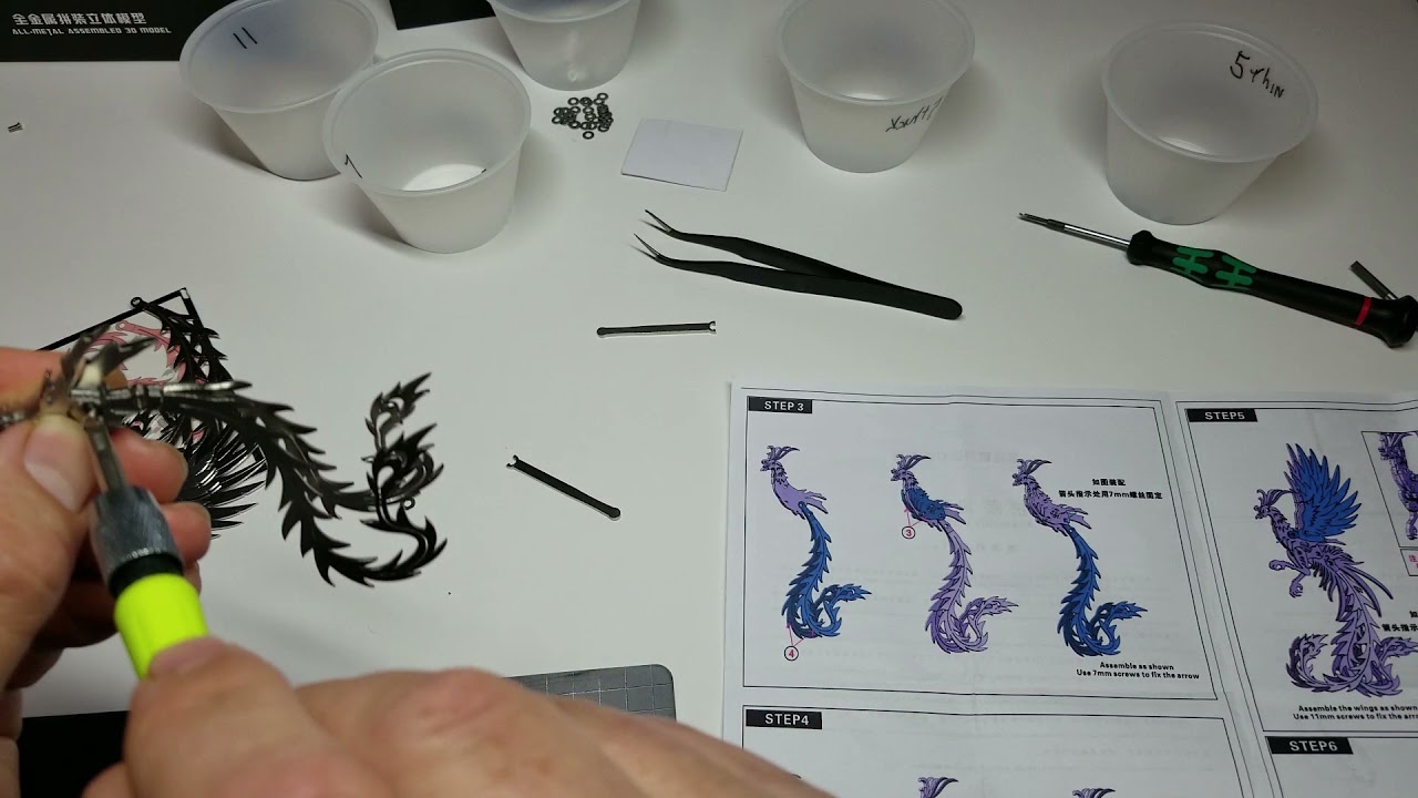 Moyustore Metal Phoenix Unboxed and built