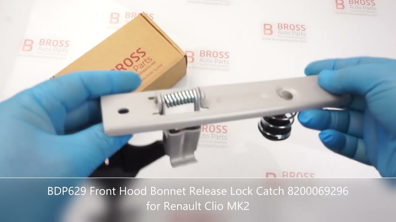 BDP629 Front Hood Bonnet Release Lock Catch 8200069296 for Renault Clio MK2