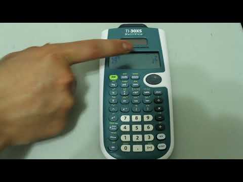 How to Get Square Roots in Decimal Form on TI-30XS Multiview