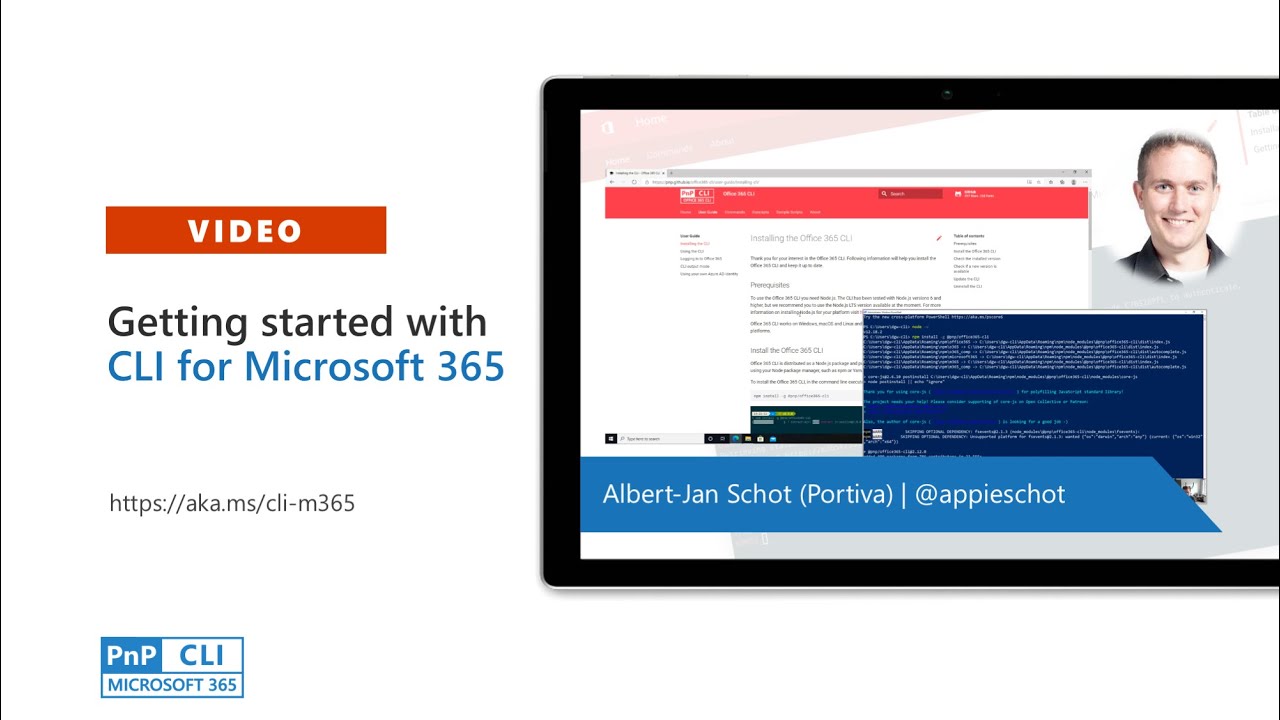 Installing CLI for Microsoft 365