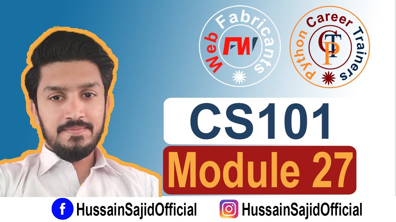 CS101 Module 27 | Floating Point Notation | Hussain Sajid | Urdu / Hindi