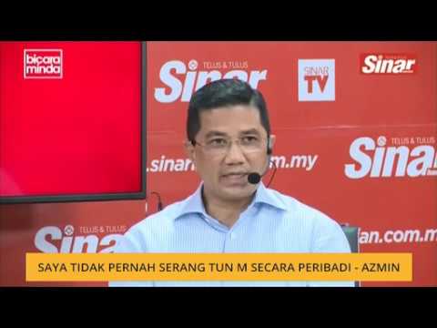 Saya tidak pernah serang Tun M Secara peribadi - Azmin